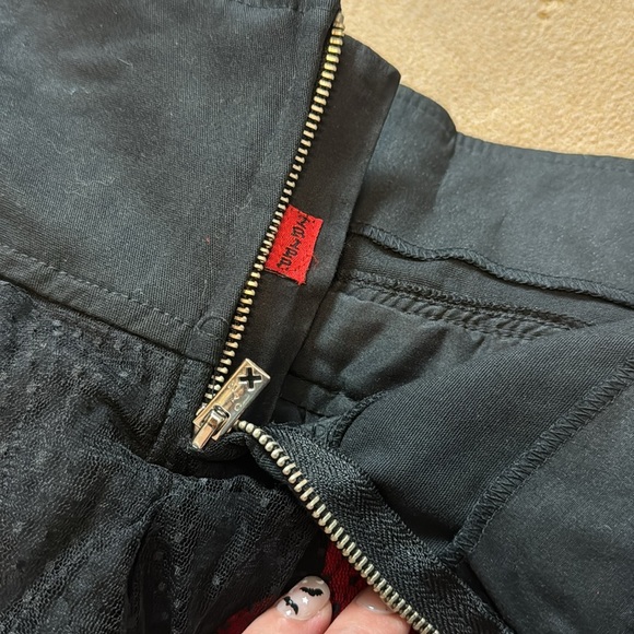 Tripp nyc | Skirts | Tripp Nyc Skirt Black And Red Spade Heart Club ...